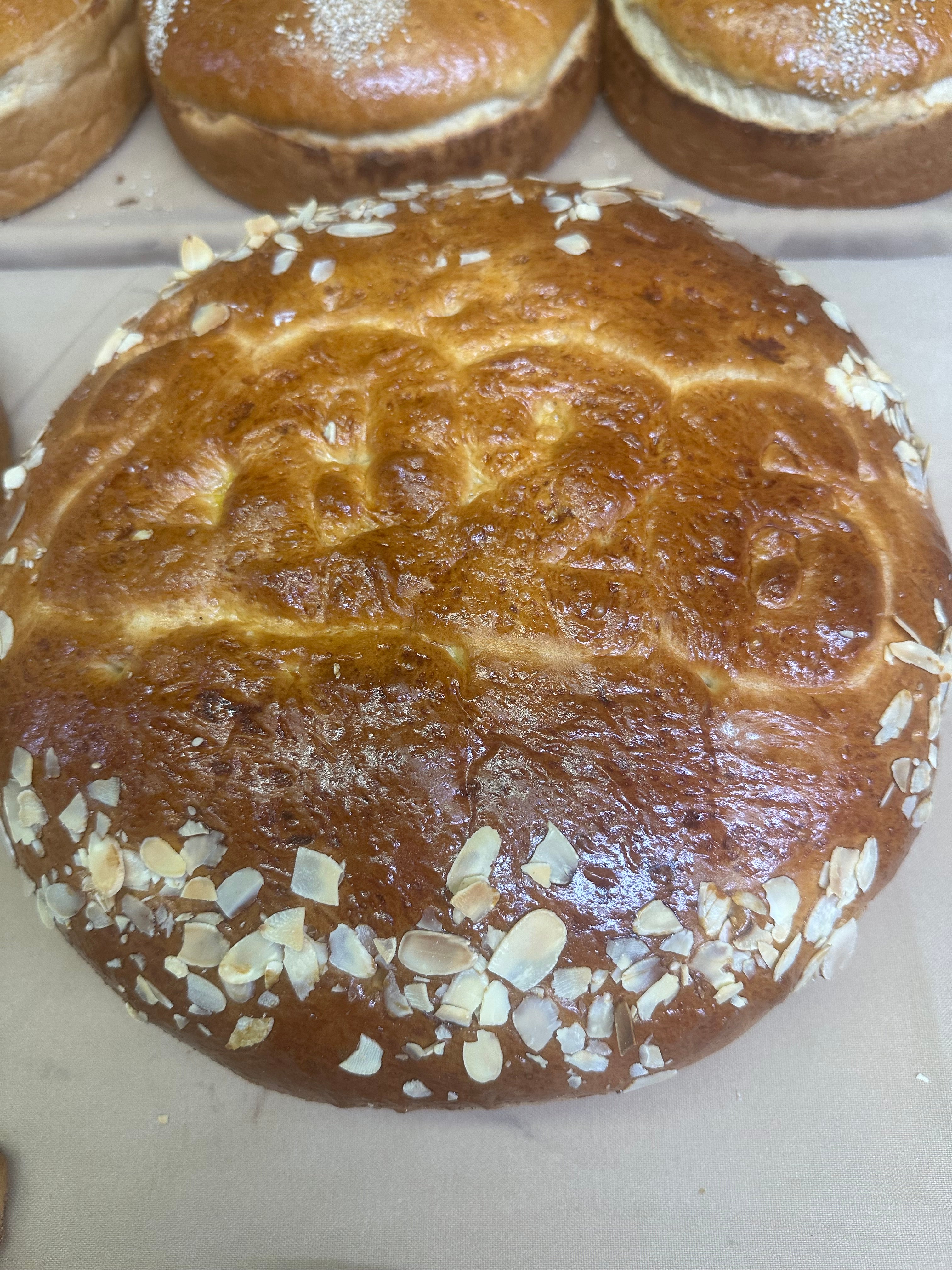 Vasilopita 12 inch (Good Luck Cake) – Liberty Greek Pastries